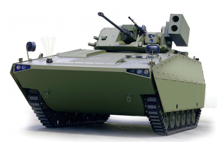 Excalibur Army dokončila prototyp modernizovaného BVP Šakal » PRUMYSL.cz